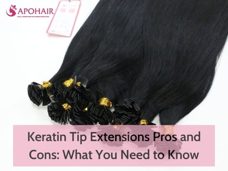 Keratin Tip Extensions Pros And Cons Apohair
