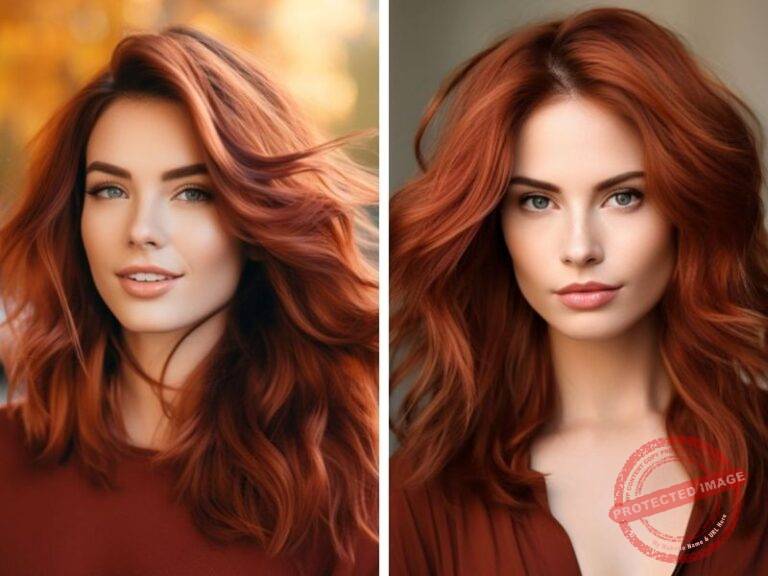 Trendy Look: Dark Brown Hair With Red Undertones | Apohair